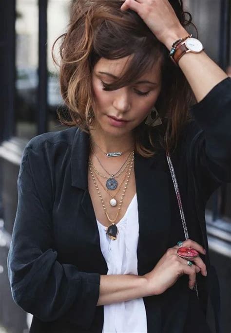 Семь подсказок как носить многослойные украшения Стиль вне размера