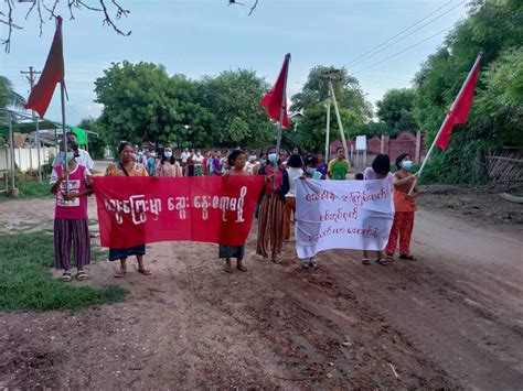 ယင်းမာပင် မြောက်ပိုင်း ရွာပေါင်းစုံ သပိတ် စစ်ကြောင်း ဖက်ဆစ် စစ်တပ် တော်လှန်ရေး ချီတက် ဆန္ဒပ