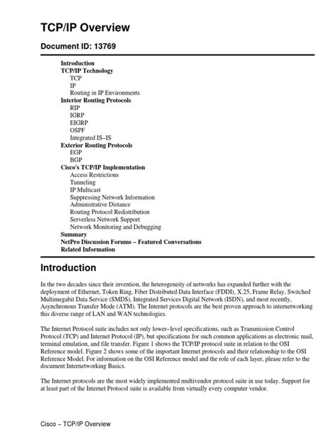 PDF OSI TCP Overview DOKUMEN TIPS