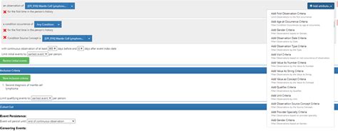 observation criteria does not allow nested criteria · issue 2643