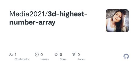 Github Media20213d Highest Number Array