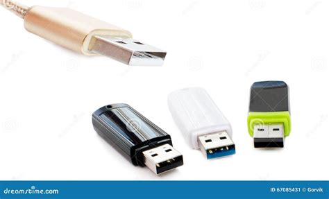 The Adapter USB And Flash Memory Card Stock Image Image Of Drive Equipment