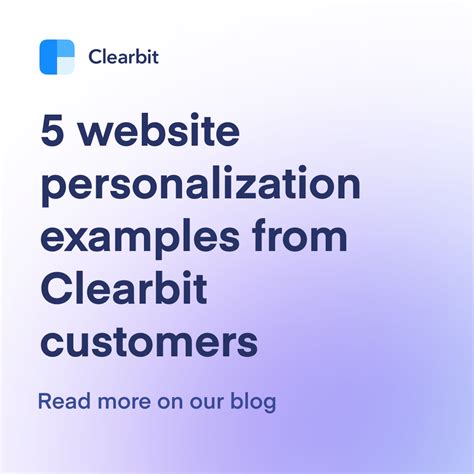 5 Website Personalization Examples From Clearbit Customers