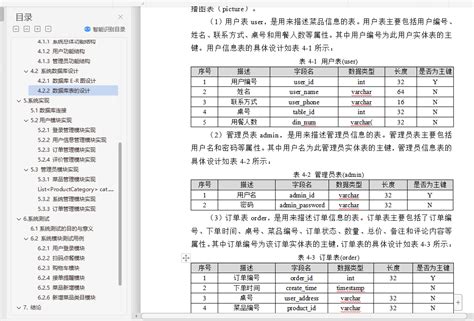 基于微信小程序的点餐系统设计与实现毕业论文 开题报告 答辩ppt 前后台（java mysql）源码及数据库 小程序毕业设计 毕业设计网