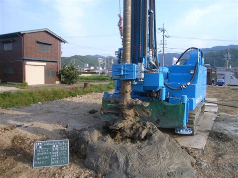 深層混合撹拌処理工法KSPコラム工法