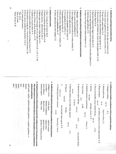 Nosines Saknyje Pratybos Pdf