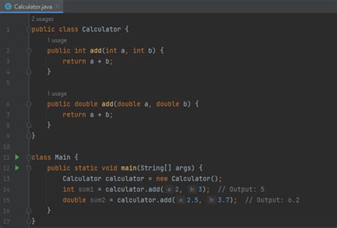 Overloading And Overriding In Java Lset