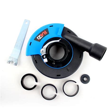 Raizi 4 5 7 Inch Angle Grinder Dust Shroud For Concrete Stone Surface