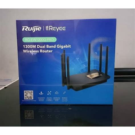 Jual Ruijie Rg Ew1200g Pro 1300m Dual Band Gigabit Wireless Router Shopee Indonesia