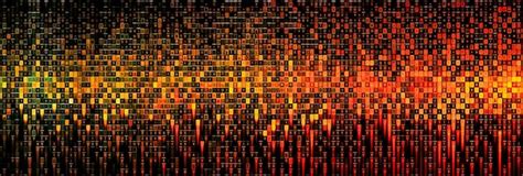 Premium Photo Binary Code Pattern Background