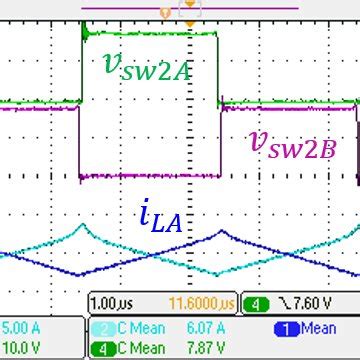 Switch Node Voltages And Coupled Inductor Currents For A V IN 9 V Download Scientific