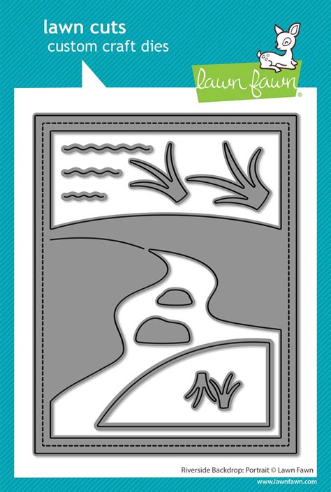 Riverside Backdrop Portrait Lawn Fawn