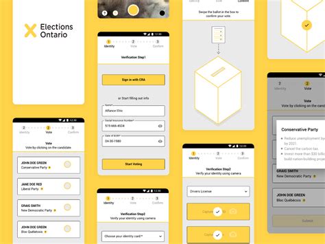 Election Voting App Design By Alfance On Dribbble