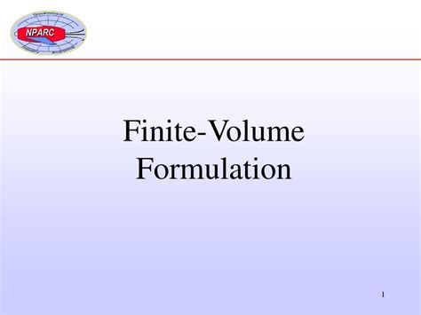 Ppt Finite Volume Formulation Powerpoint Presentation Free Download