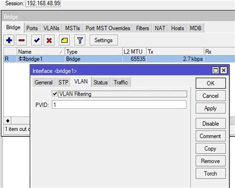 Multimedia Howto Mikrotik Bridge VLAN Tagging
