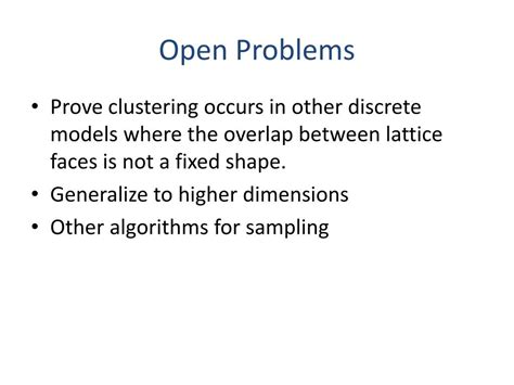 ppt clustering in interfering binary mixtures powerpoint presentation