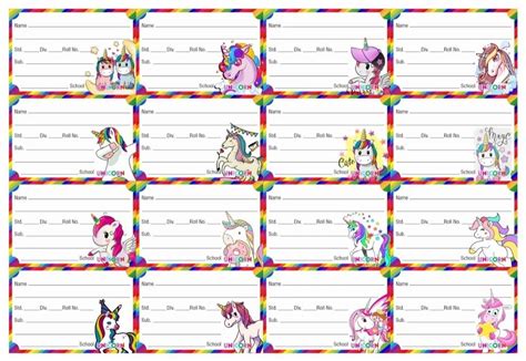 Notebook Name Slip At Rs Pack Custom Name Labels In Mumbai ID