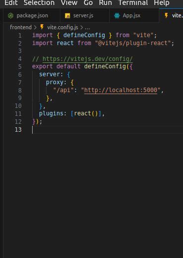 Parkash Kumar On Linkedin React Vite Development Proxy Webdevelopment Javascript