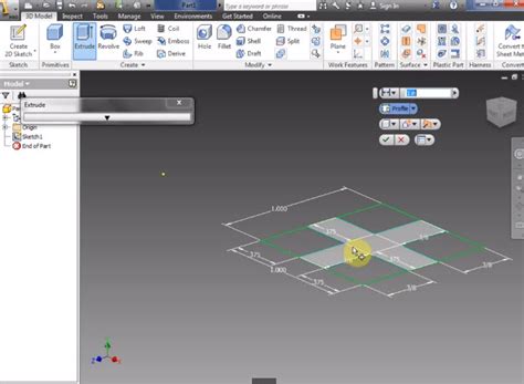 วิธีการใช้คำสั่ง 3d Patterns ในโปรแกรม Autodesk Inventor 2013 Graphic Cad Draiwng