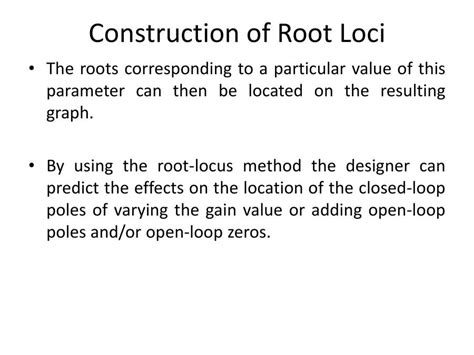 PPT On ROOT LOCUS CONTROL ENGINEERING PowerPoint Slides MyPrivateTutor UAE
