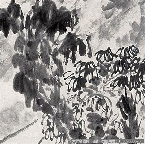 刘海粟国画作品高清下载 ID11072 大师名画网