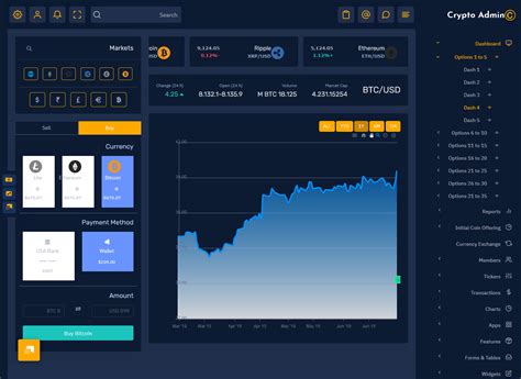 Fully Featured Cryptocurrency Ui Framework Crypto Admin
