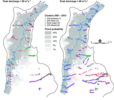 Spatial Distribution Of Spring Flood Inundation Water Types Clusters