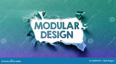 Conceptual Display Modular Design Concept Meaning Using Technology As