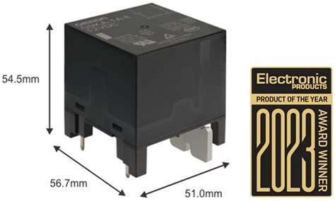 오므론의 대용량 파워 릴레이 2023 올해의 제품상 선정 Today 여기에뉴스
