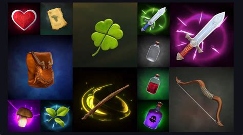 RPG Icons Starter Pack On Behance