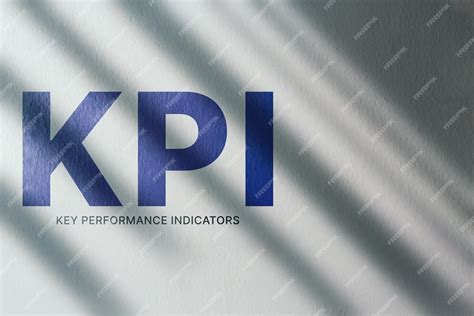 Premium Photo White Wall With Moody Shadows And Kpi Word On It And Copy Space Key Performance