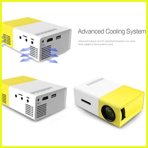 Yg Portable Lumens Pocket Hd P Led Home Mini Projector Shopee Philippines