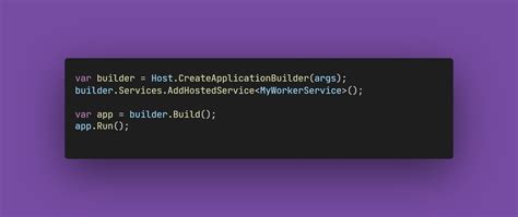 ASP NET Core News On Twitter Modern Minimal Workers In NET By Asimmon Https T Co
