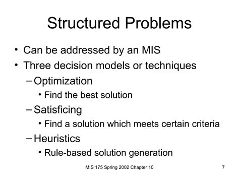 Misppt An Management And Information System Ppt