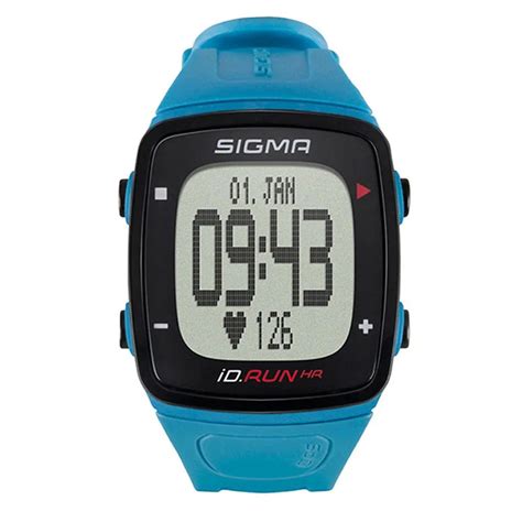 Sigma Relógio iD Run HR Azul comprar e ofertas na Runnerinn