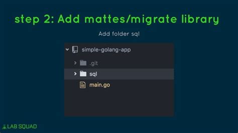 Database Versioning In Golang Pptx Databases Computer Software