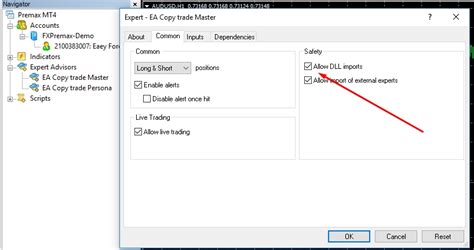 คู่มือการใช้งาน Ea Copy Trade Offline ของ Vps Forex คลังความรู้ Sbt