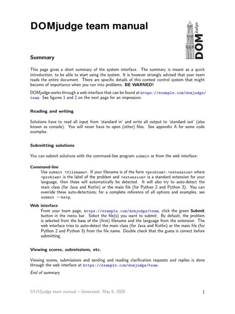 team manual pdf computer program programming