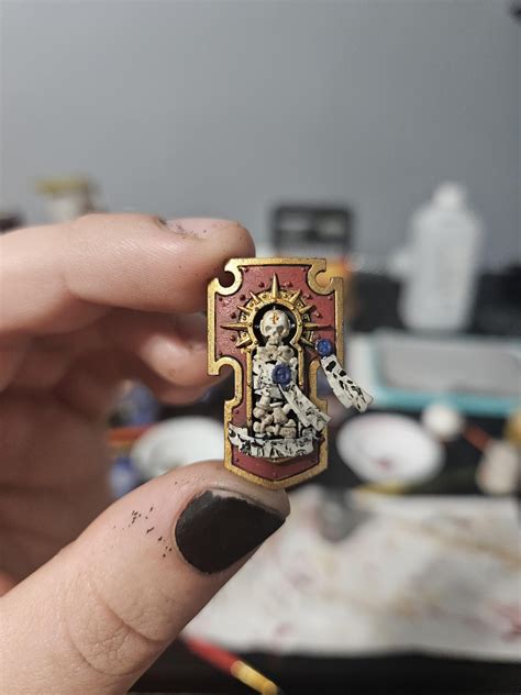 Relic Shield For My Chaplain In Terminator Armor I Think This Came Out