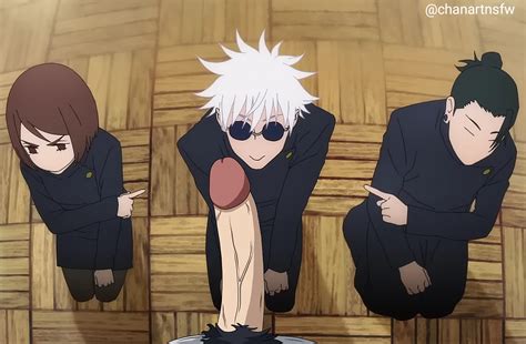 Post ChanartNsfw Jujutsu Kaisen Satoru Gojo Shoko Ieiri Suguru Geto Toji Fushiguro