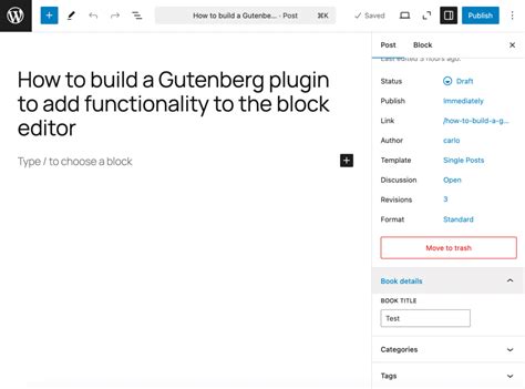 How To Build A Gutenberg Plugin To Extend Editor Functionality