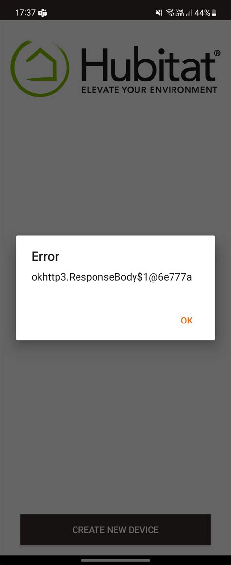 After C8 Migration Android App Stuck Loading Mobile Devices 🛎️ Get Help Hubitat