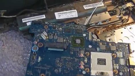 Замена видеочипа в ноутбуке Lenovo - YouTube