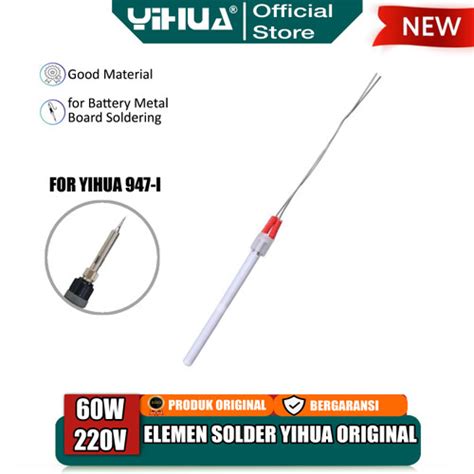 Promo Elemen Solder Station Digital Yihua 947-I Elemen Soldering ...
