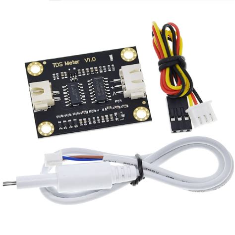 Tds Sensor V10 Water Quality Meter Module For Arduino Uno Ekostra Elecronics Store In Egypt