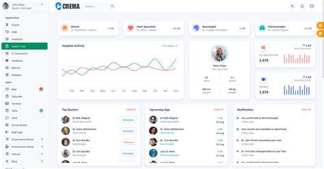 Material Designmui Crema React Admin Template