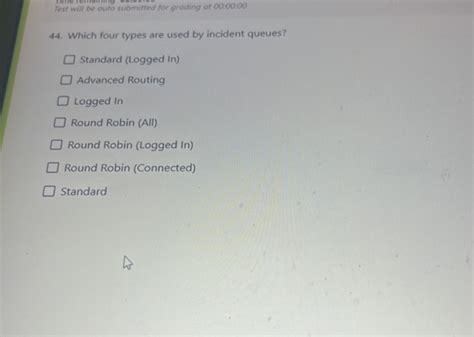 44 Which Four Types Are Used By Incident StudyX