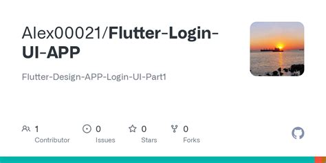 GitHub Alex00021 Flutter Login UI APP Flutter Design APP Login UI Part1