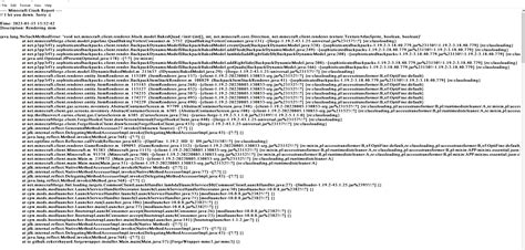 Crash Report Force Shuts Down Minecraft · Issue 687 · P3pp3rf1y Sophisticatedbackpacks · Github