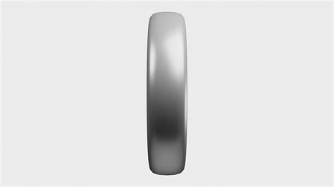 Chiliz Or Chz Silver Crypto Coin With Cartoon Style 3d Model